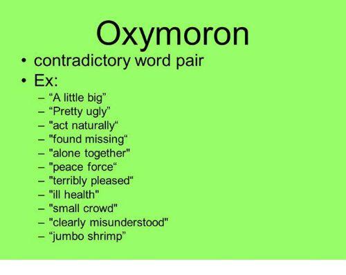 Oxymorons Poems - Modern Award-winning Oxymorons Poetry : All Poetry