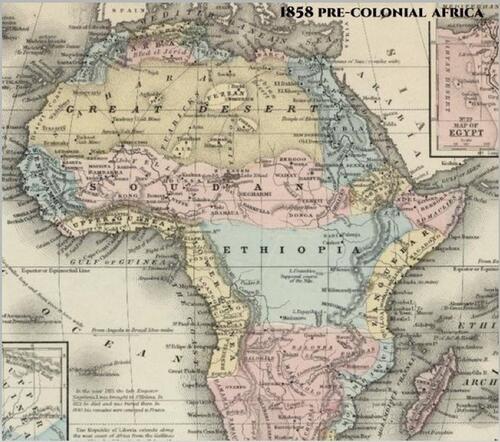 Alkebu-lan, the first and prior name on maps of the continent now known ...