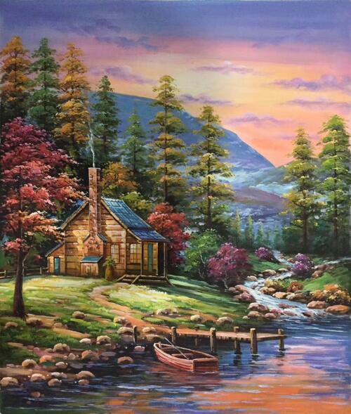 Autumn At The Cabin - a poem by Writinstuffs - All Poetry