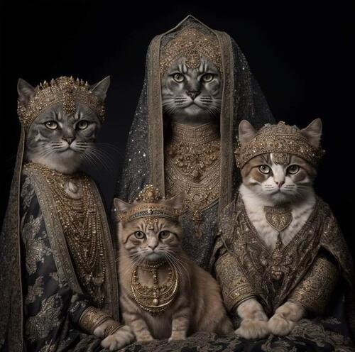 Feline Aristocracy - a poem by Lin Lane - All Poetry