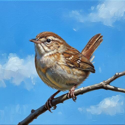 A House Wren at my Doorstep - a poem by Troy Eroh - All Poetry