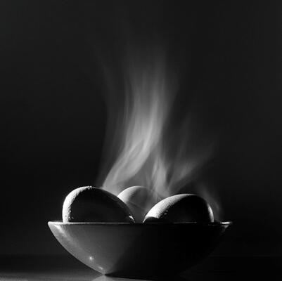 Pentimento (a visible trace of earlier painting beneath a layer or ...