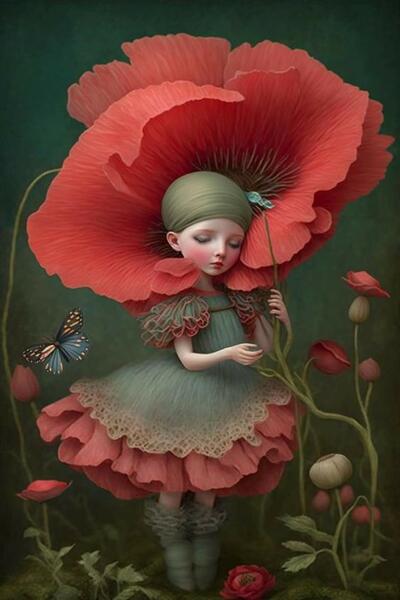 Poppy Child Has Nothing to Fear - a poem by PinkFaerie5 - All Poetry