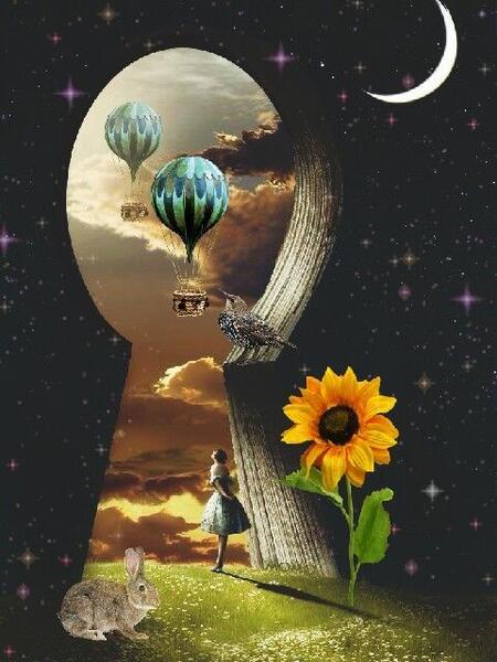 Keyhole Dreams Floated Out into the World - a poem by PinkFaerie5 - All ...