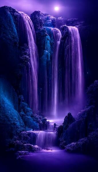 [ voice of the waterfall ] - a poem by Spectrumdn - All Poetry