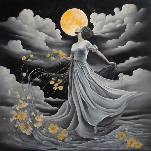 She Is Spreading Flowers On Wistful Waves - a poem by MJ Donnelly - All ...