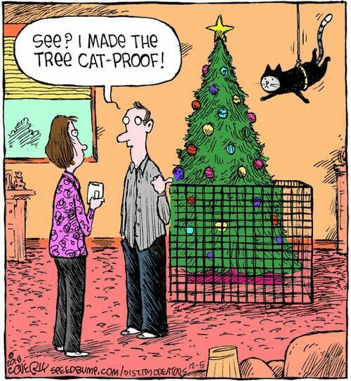 Christmas Cat Caper - a poem by Mel is Carmela - All Poetry