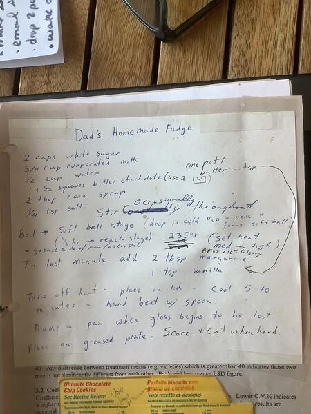 Dad’s home made fudge - a poem by Barantoff - All Poetry