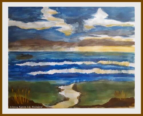 Ocean haiku - a poem by kareneisenlord Klge - All Poetry