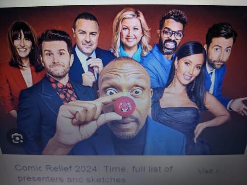 Comic relief 2024 ( Red nose day). - a poem by Laura Sanders. - All Poetry