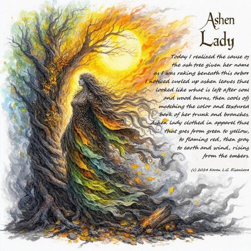 Ashen Lady - a poem by kareneisenlord Klge - All Poetry