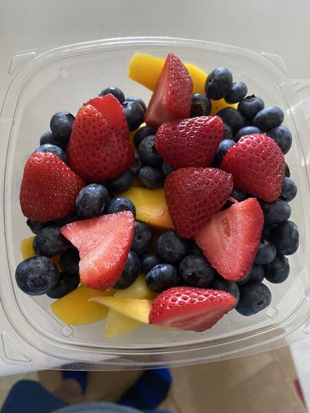 Rules to a Mango, Strawberry and Blueberry Bowl - a poem by ...