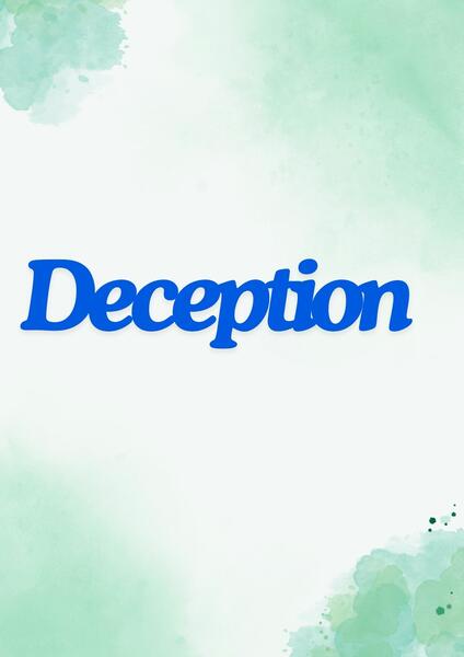 You've Mastered The Art Of Deceiving Me - a poem by Awesomax - All Poetry