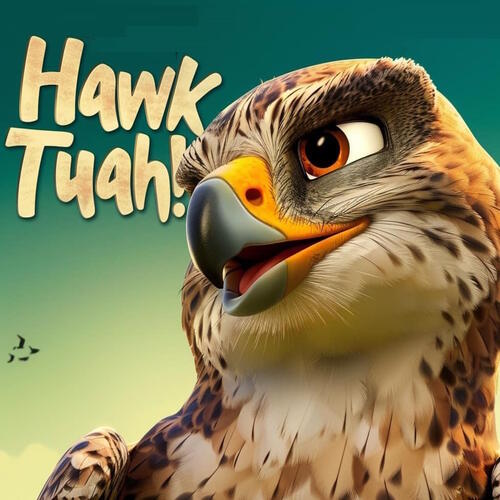 Hawk Tuah (AKA -- Happy Cry Of A Bird) - a poem by aGent LeMynn - All ...