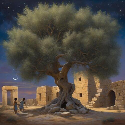 235 Whispers Beneath the Olive Tree: - a poem by TJ Hunger - All Poetry