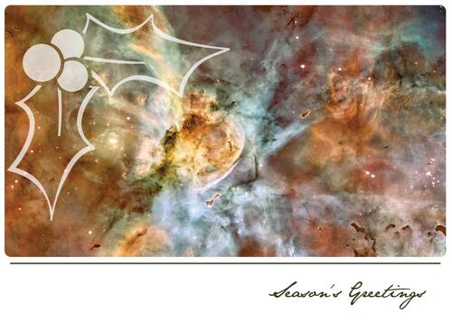 Carina Nebula Season’s Greetings - a poem by Harley White - All Poetry