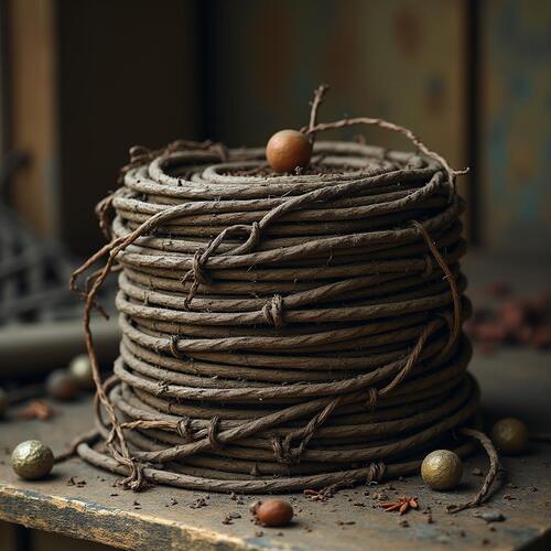 316 The copper spool of wire - a poem by TJ Hunger - All Poetry