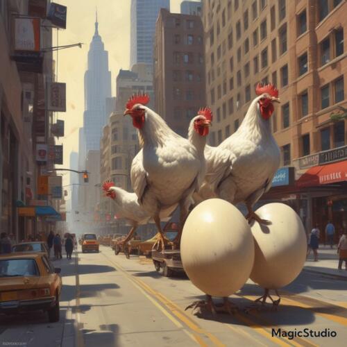 Chicken Invasion. - a poem by Nathan H - All Poetry