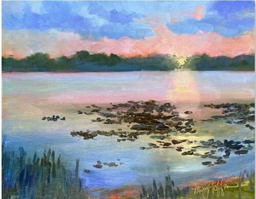 Come Meet Me, Inspired By The Painting Last Light By Mary Hoffman - a ...