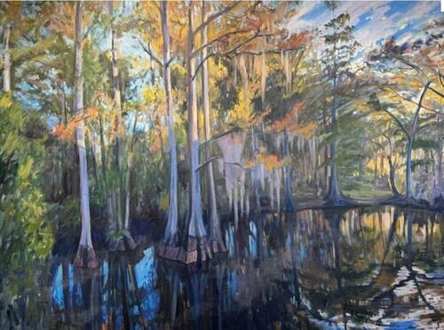 Blackwater Swamp by Blair Updike - a poem by Kahlani - All Poetry