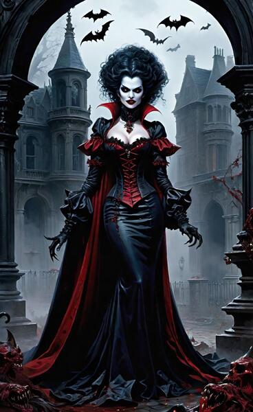 Intimidating Female Vampire - a poem by PinkFaerie5 - All Poetry