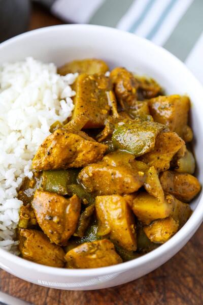 My favorite dish. a poem about curry chicken and rice - a poem by ...