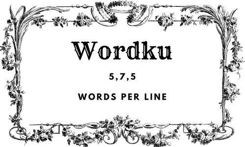 The First Ku Poem Ever Written ~ Wordku Style - a poem by Awesomax ...
