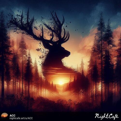 The Stag Who Loved the Sun - a poem by Banana Pancakes 86 - All Poetry