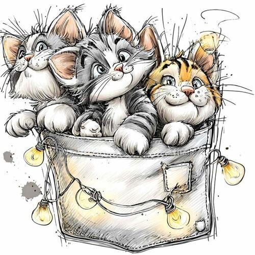 Uncle Ned and the Kittens - a poem by PinkFaerie5 - All Poetry