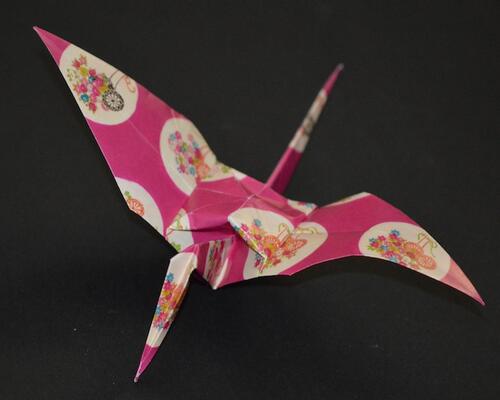[ folding paper cranes ] - a poem by Peter Bowron - All Poetry