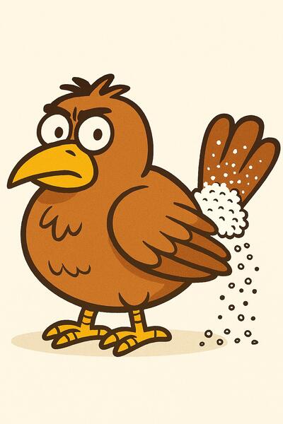 Salt On A Birds Tail - a poem by Awesomax - All Poetry
