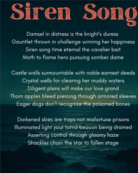 Siren Song - a poem by Nic Nova - All Poetry