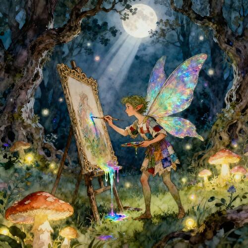 Baffling Faerie Art - a poem by Lin Lane - All Poetry