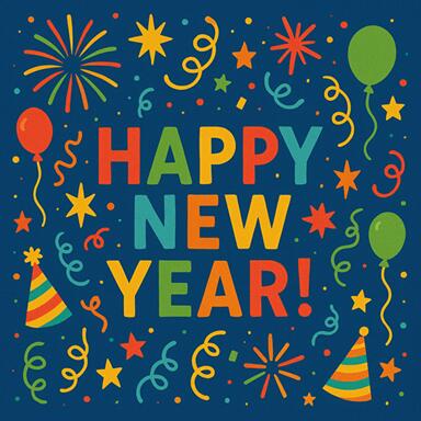 Happy New Year! ~ Wordku Style - a poem by Awesomax - All Poetry