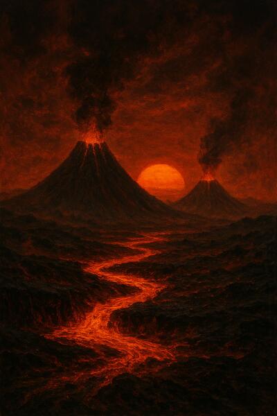 A Simple Eruption - a poem by San Coller - All Poetry