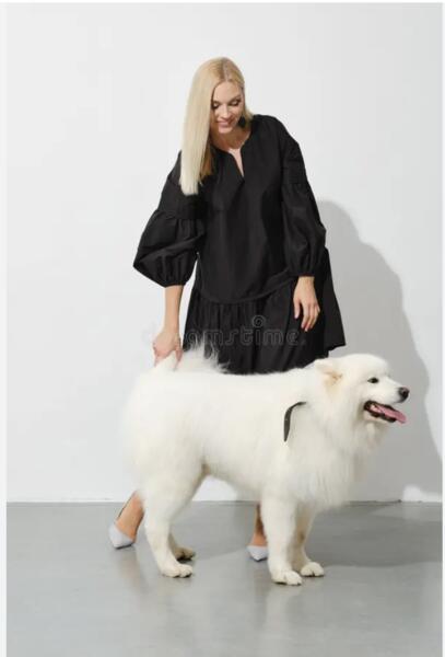 Devushka With Samoyed - a poem by Rick6 - All Poetry