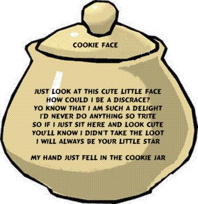 Cookie Face - a poem by Amera - All Poetry