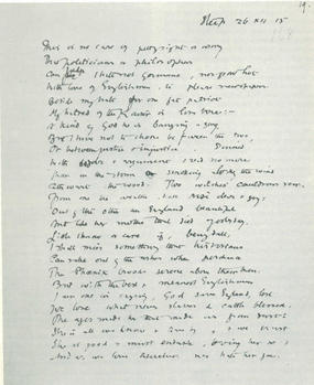 This is No Case of Petty Right or Wrong by Edward Thomas - Famous poems ...