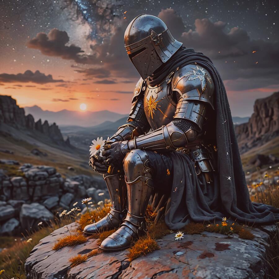 The Melancholic Knight - poet at allpoetry